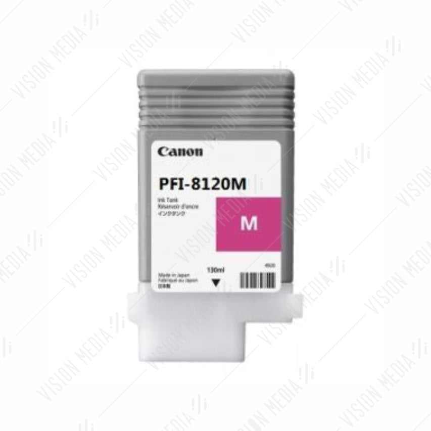 CANON MAGENTA PIGMENT INK TANK 130ML (PFI-8120M) | Vision Media Supplies