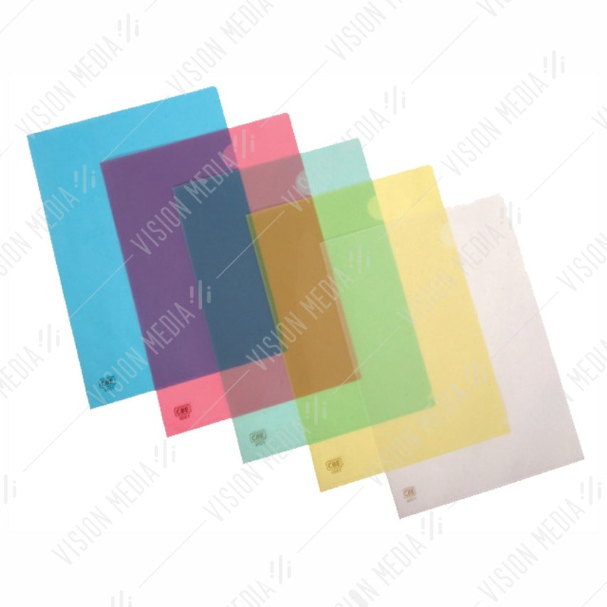 A4 SIZE COLOR DOCUMENT HOLDER, L-SHAPED OPENING (9001) | Vision Media ...