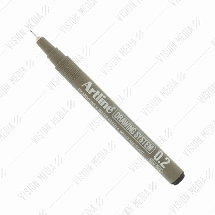 ARTLINE DRAWING SYSTEM PENS 0.2MM (EK-232) | Vision Media Supplies