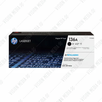 HP 136A Black Laserjet Toner Cart | W1360A |HP Toner| Printer Toner