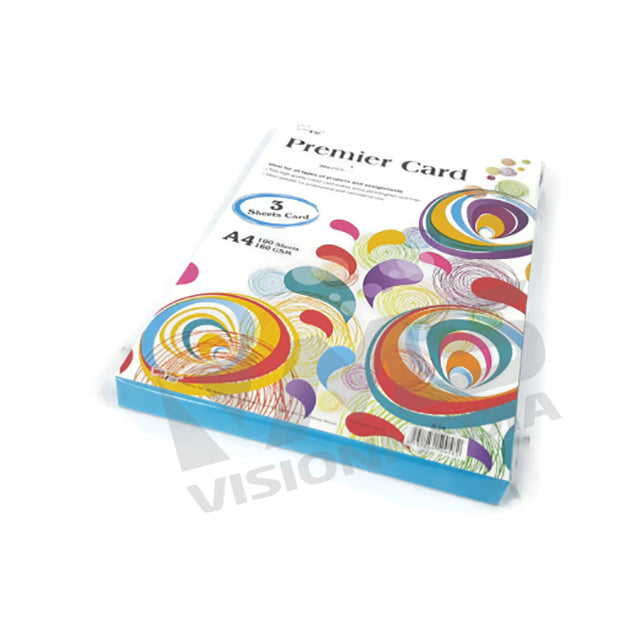 UNI ACE 160GSM A4 SIZE COLOUR PAPER (100 SHEETS) | Vision Media Supplies