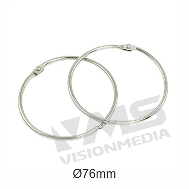 CARD RING 76MM DIAMETER (5 PCS / PACK) | Vision Media Supplies