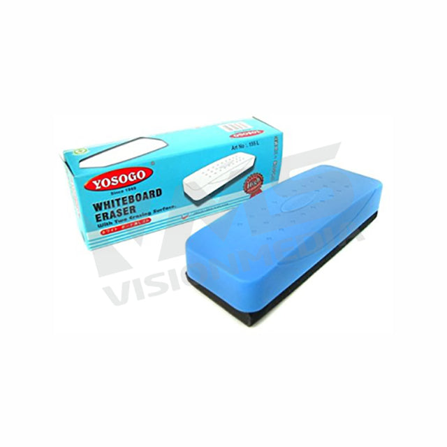 MAGNETIC WHITEBOARD ERASER YOSOGO (MG-155L) | Vision Media Supplies