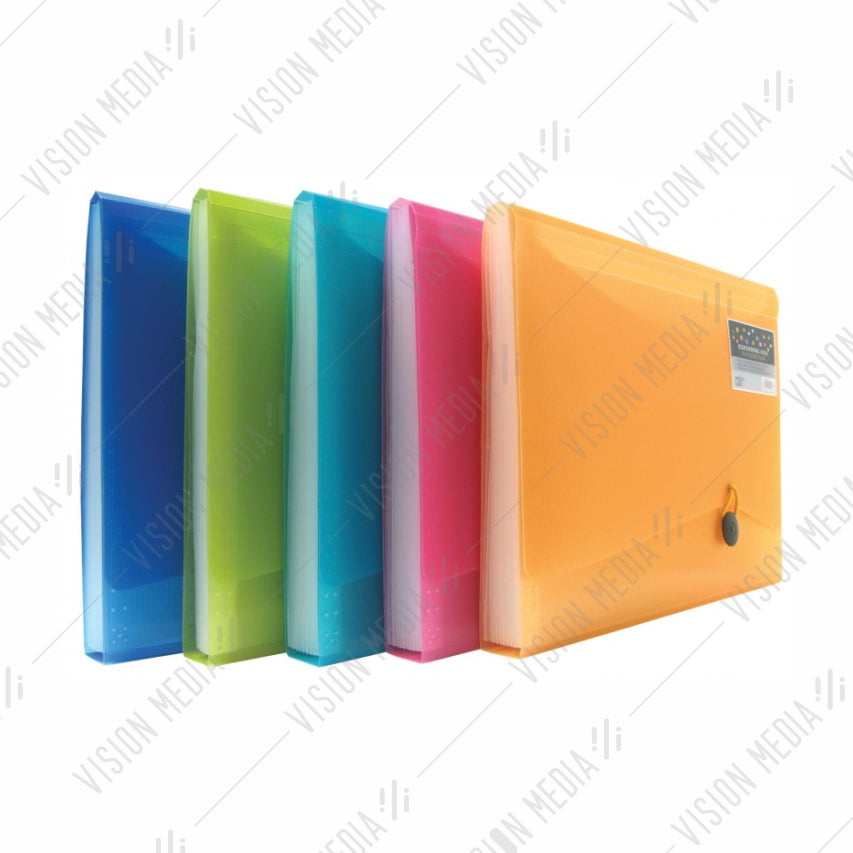 EXPANDING FILE (13 POCKETS, A4 SIZE) (4313) | Vision Media Supplies