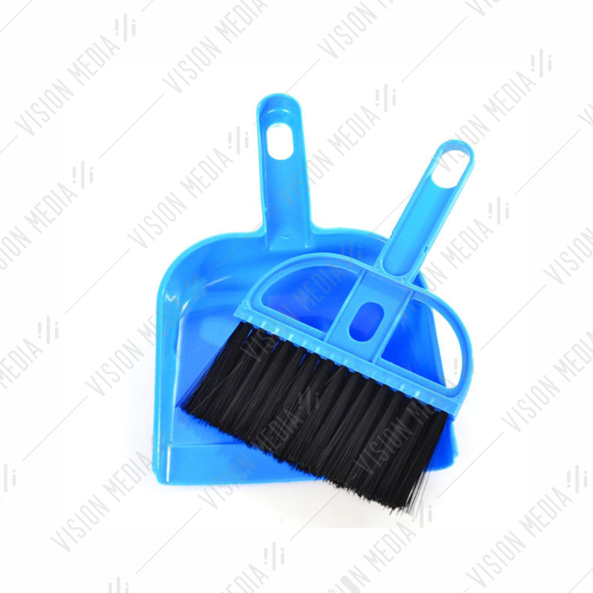 MINI DUST PAN WITH BRUSH | Vision Media Supplies