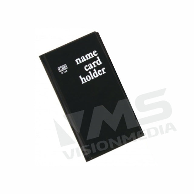 PVC NAME CARD HOLDER 120 CARDS (N120) | Vision Media Supplies