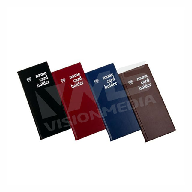 PVC NAME CARD HOLDER 160 CARDS (N160) | Vision Media Supplies