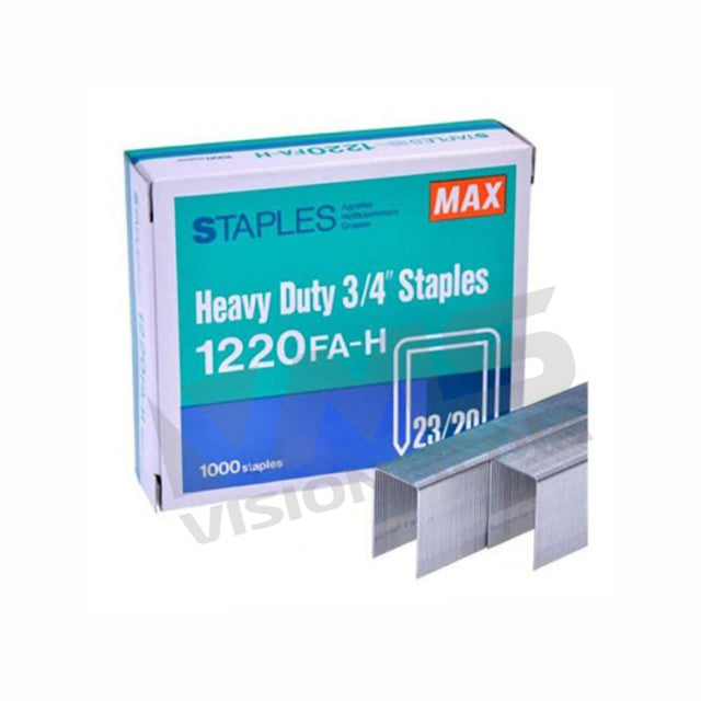 MAX STAPLES REFILL NO:1220 (HD-12N/24 - 150 TO 200 PGS) | Vision Media ...