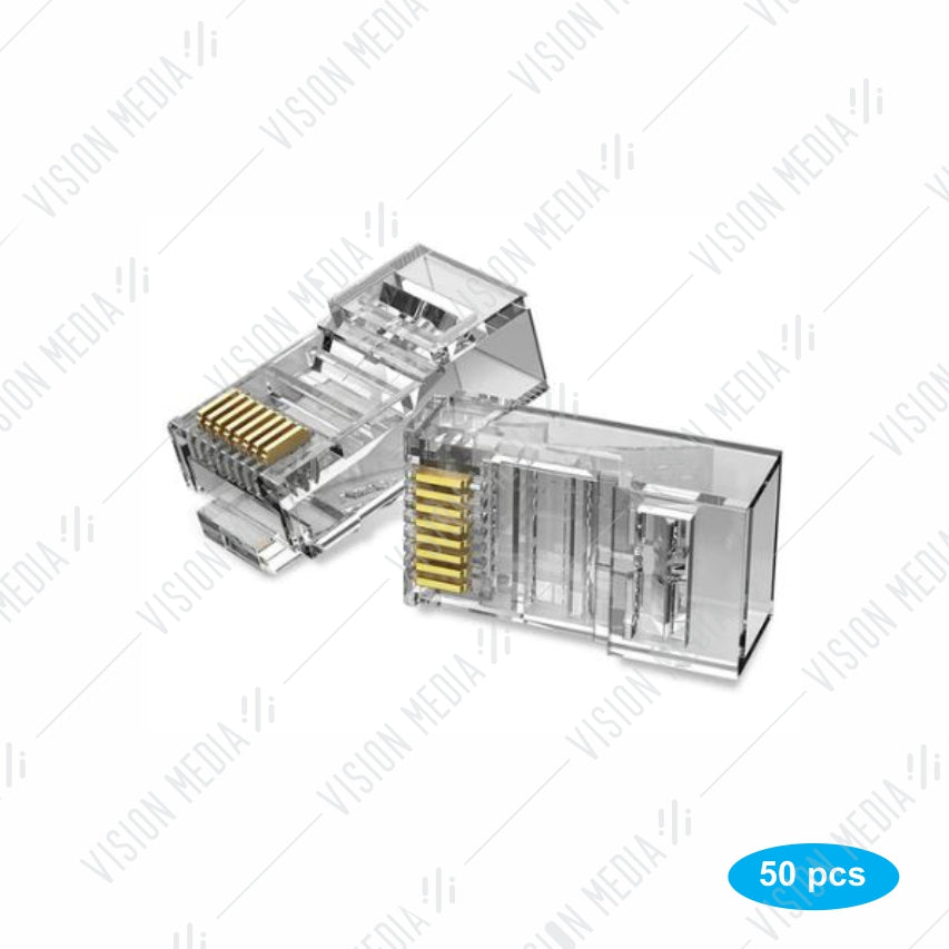 VENTION CAT6E UTP RJ45 MODULAR PLUG (50PCS) (IDDR0-50) | Vision Media ...