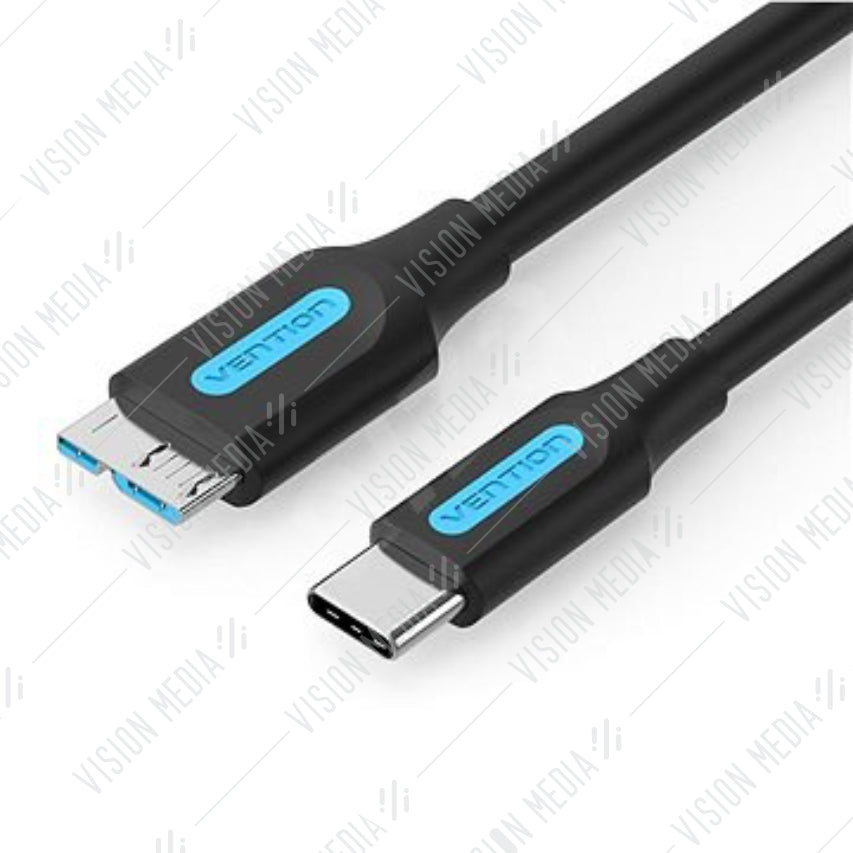 VENTION USB TYPE-C TO MICRO B DATA CABLE (1M) (CQABF) | Vision Media ...